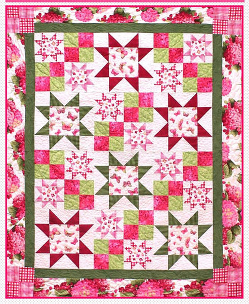 Quilt Pattern - Pressed For Time Quiltworks - Bobby Dazzler | Shibori ...
