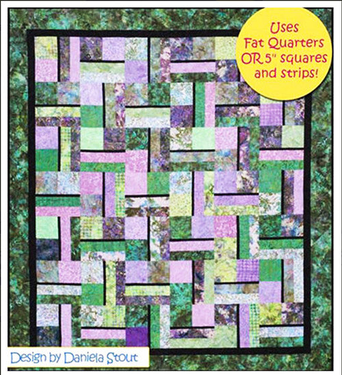 Quilt Pattern - Cozy Quilt Designs - Snap & Pops | Shibori Dragon