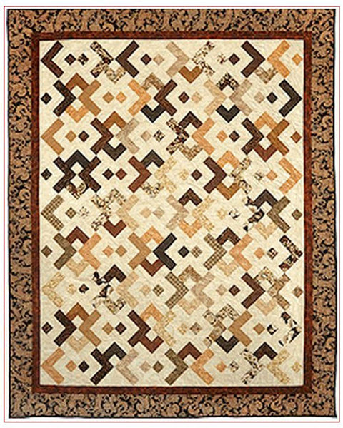 Quilt Pattern - Cozy Quilt Designs - Yin Yang - ON SALE | Shibori Dragon