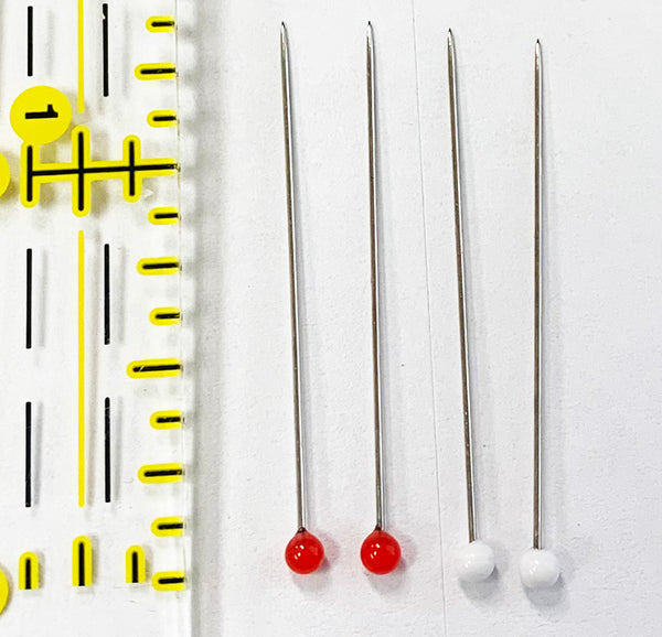 Notions - Little House Japanese Long Pins (80) with Wooden Tube ...